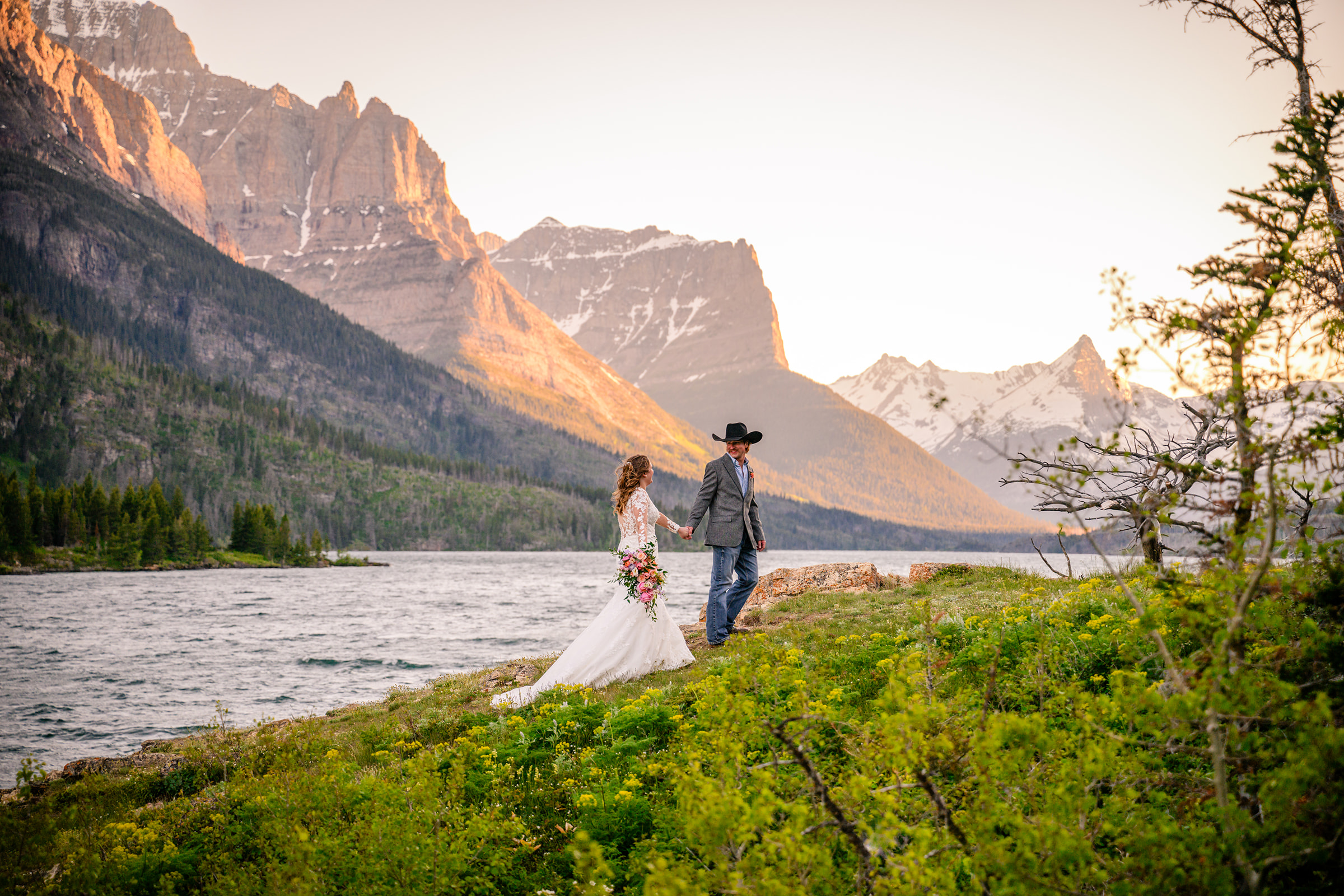 { Candice & Nicholas } Glacier National Park Elopement